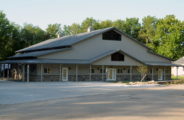 Custom Steel Office Buildings with Post Frame Construction