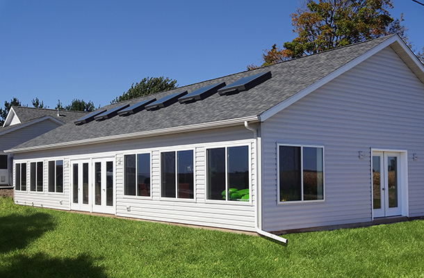 Pole Barn Enclosed Swimming Pools